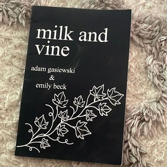 Office | Paperback Book Milk And Vine By Adam Gasiewski And Emily Beck ...
